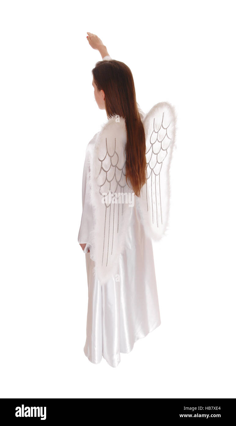 Angel standing in profile 14 Stock Photo - Alamy