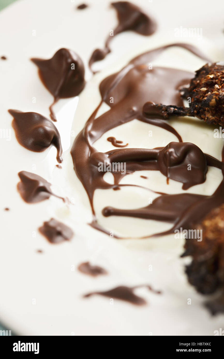 Black and white chocolate Stock Photo - Alamy