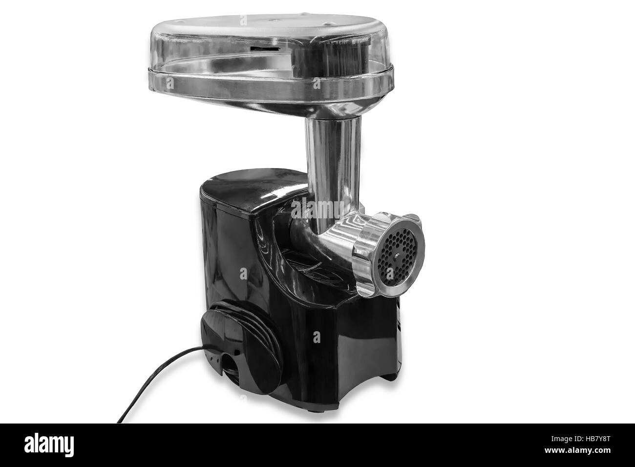 Electric grinder on white background Stock Photo - Alamy