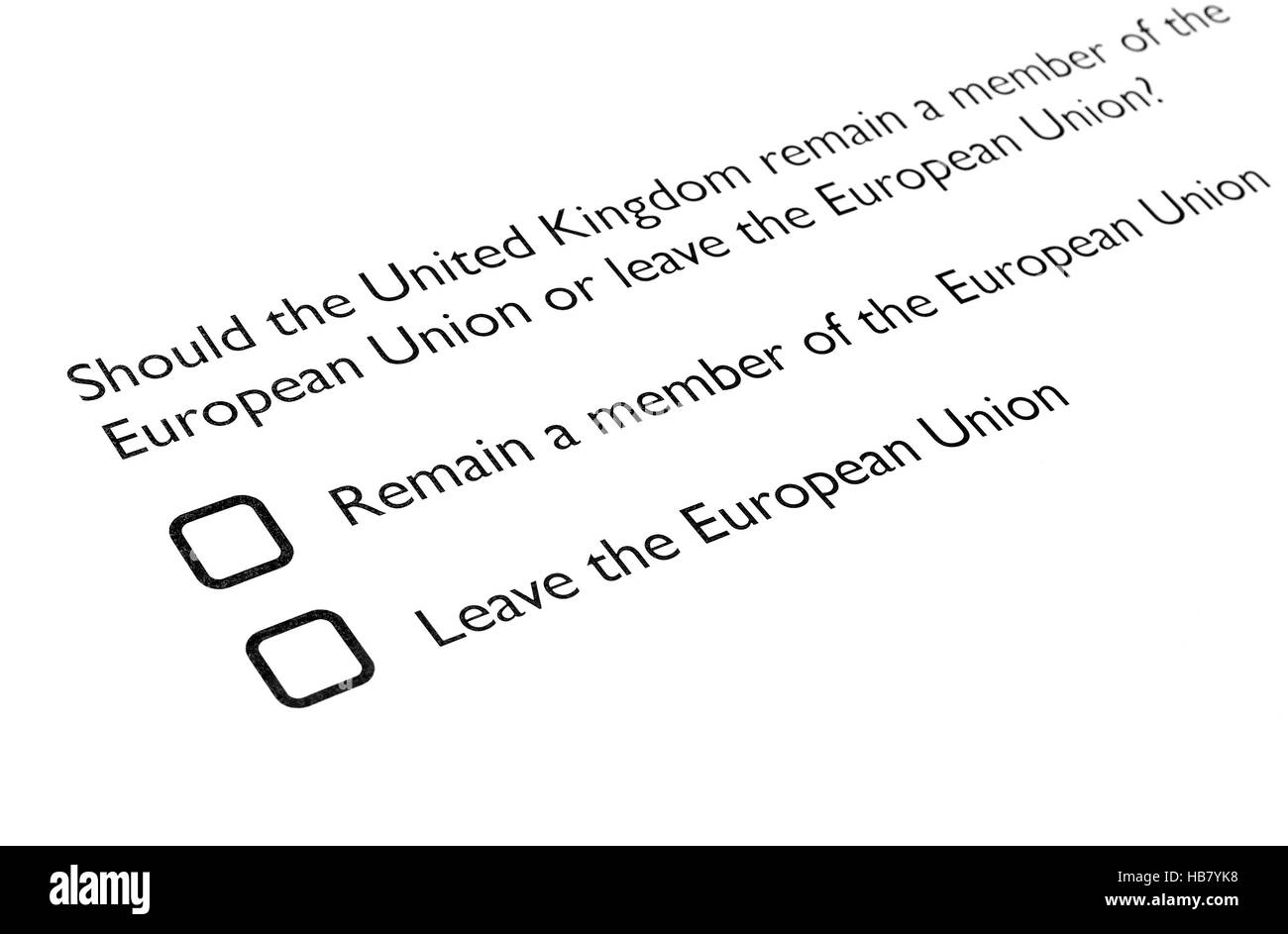 Referendum uk Black and White Stock Photos & Images - Alamy