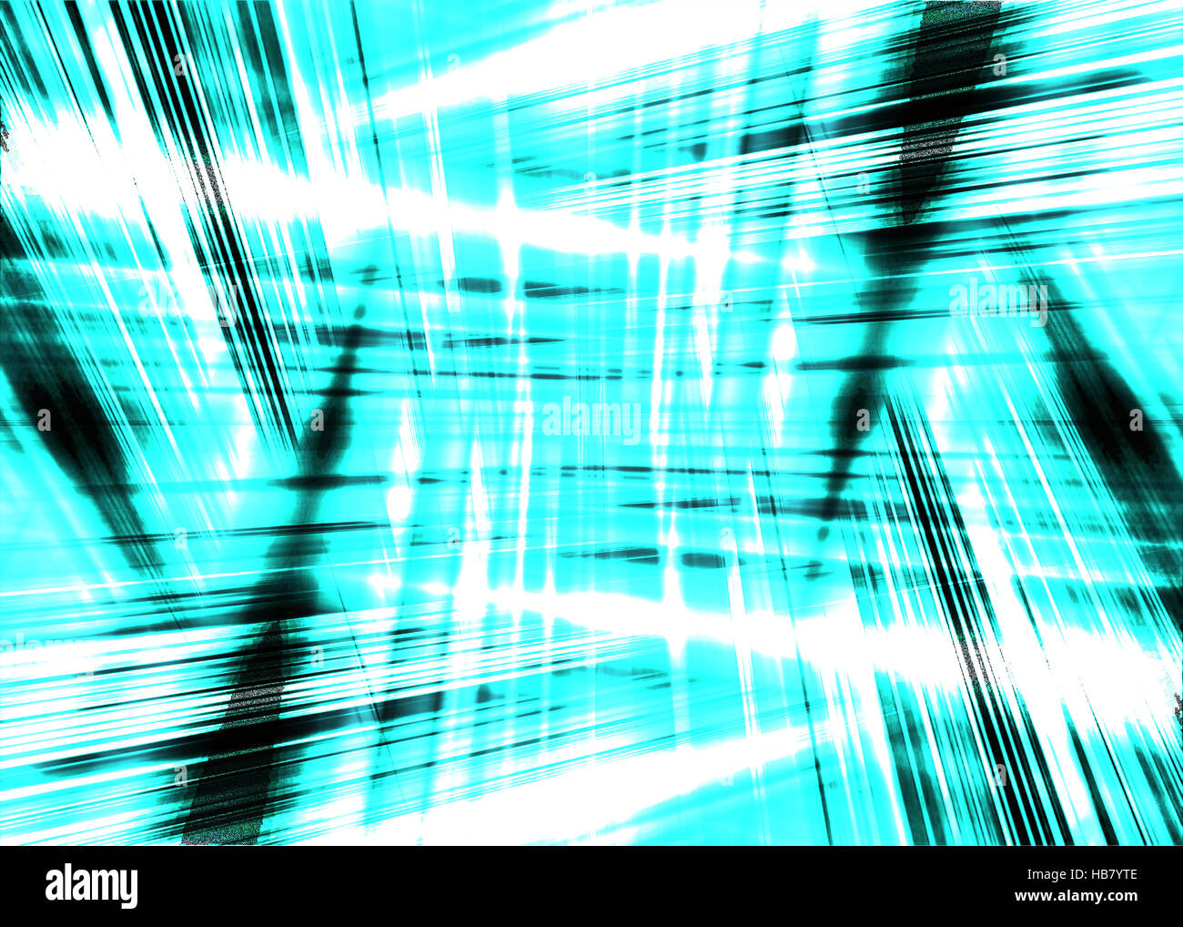 Dynamic blue streaked background Stock Photo - Alamy