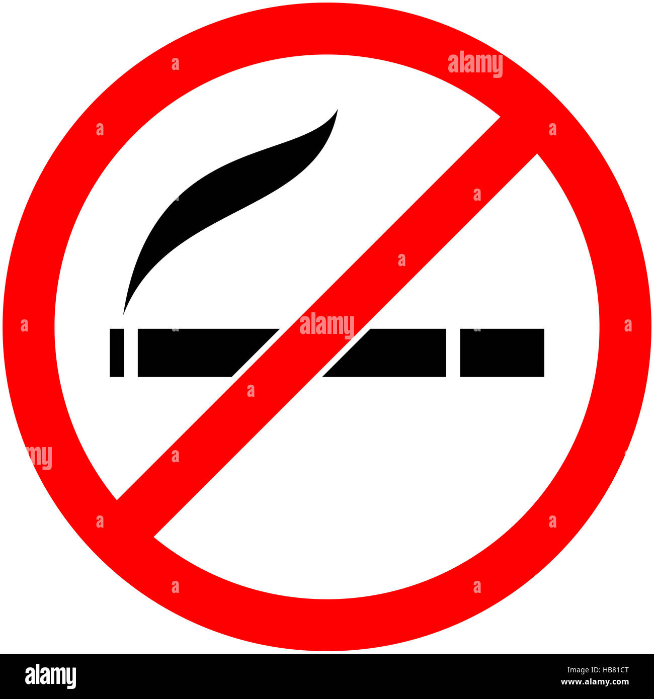 Area smoking prohibited hi-res stock photography and images - Alamy