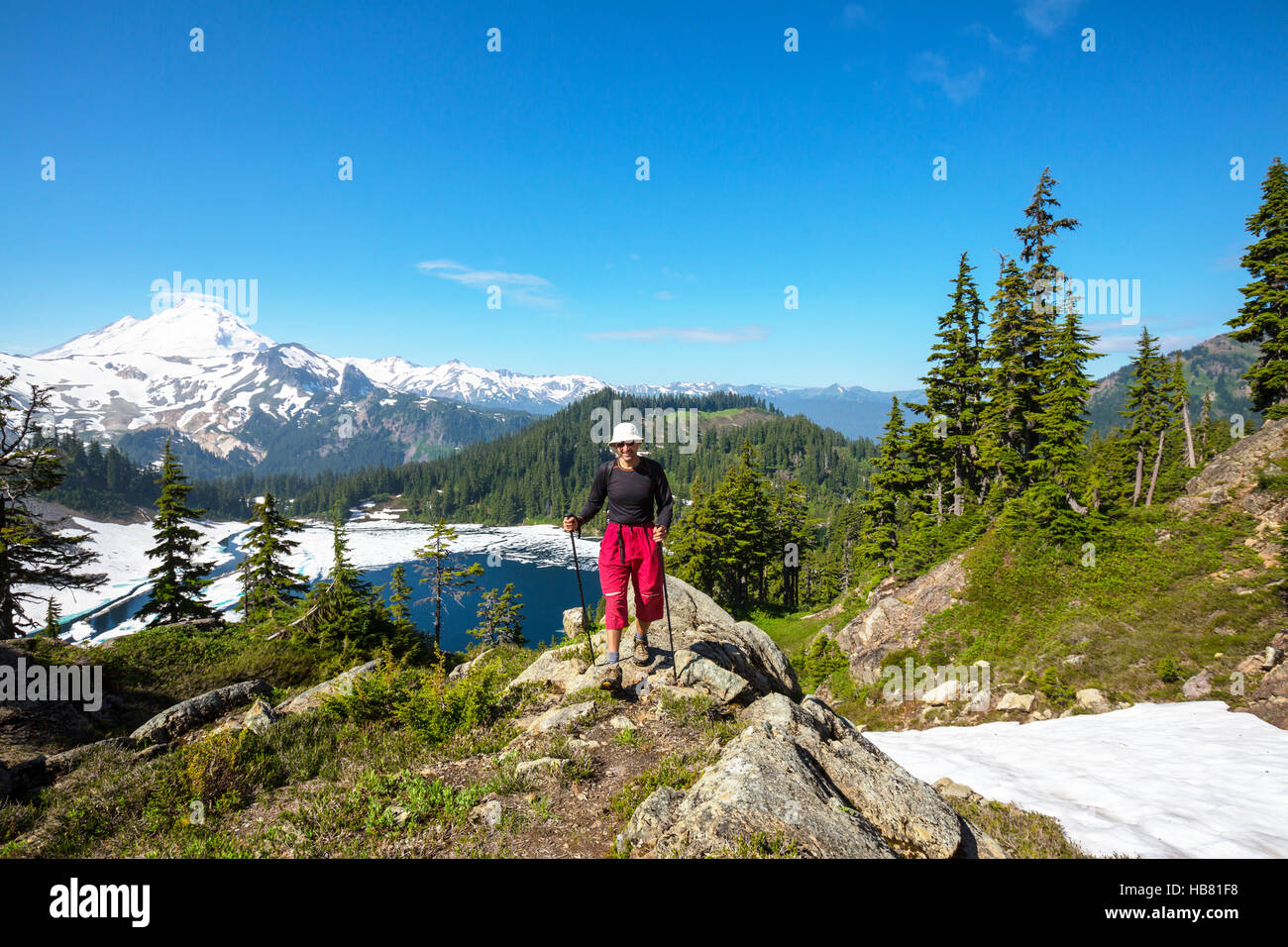 Hike in Baker Area Stock Photo - Alamy