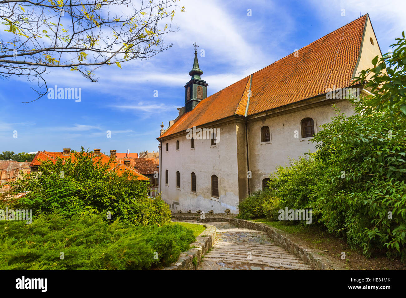 Old town in Novi Sad - Serbia Stock Photo - Alamy