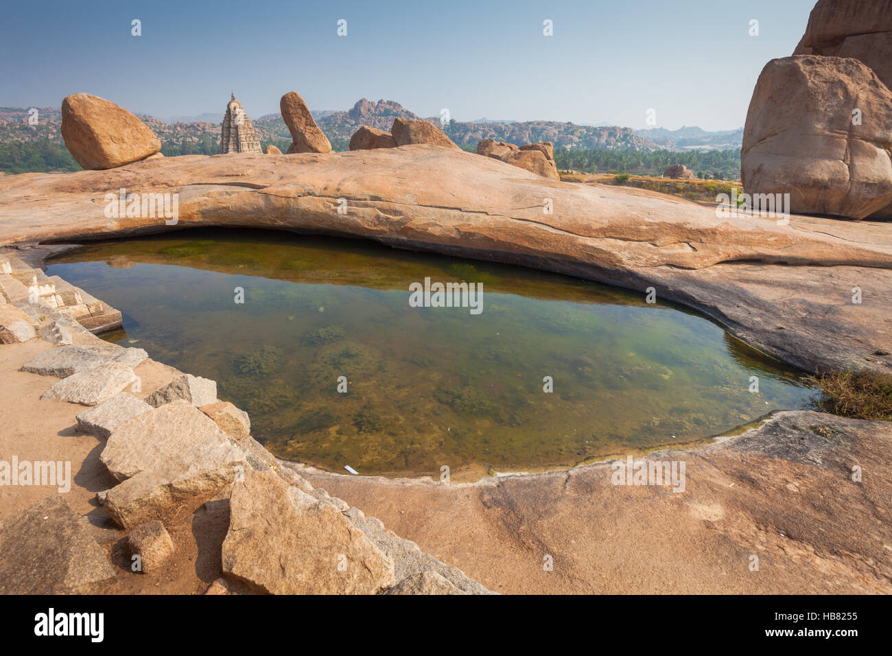 Boulders above the temples at ç Stock Photo - Alamy