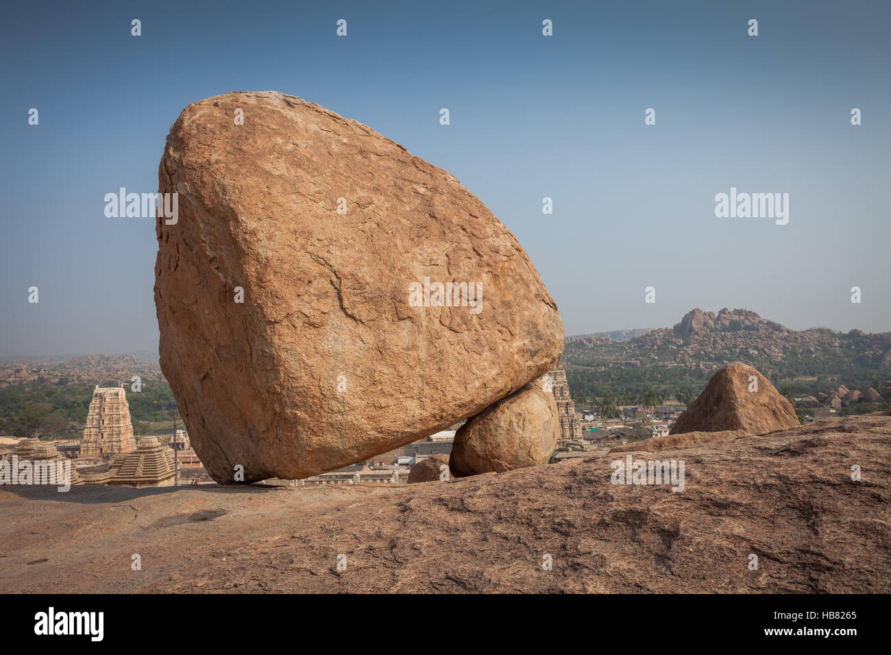 Boulders above the temples at ç Stock Photo - Alamy