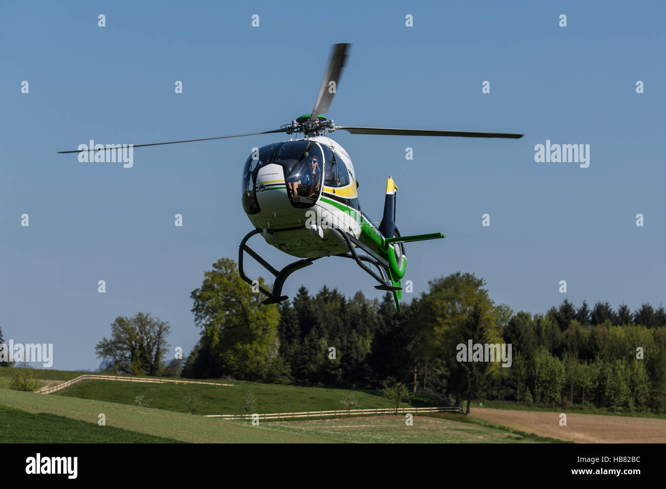 Helicopter EC 120B Colibri Stock Photo - Alamy