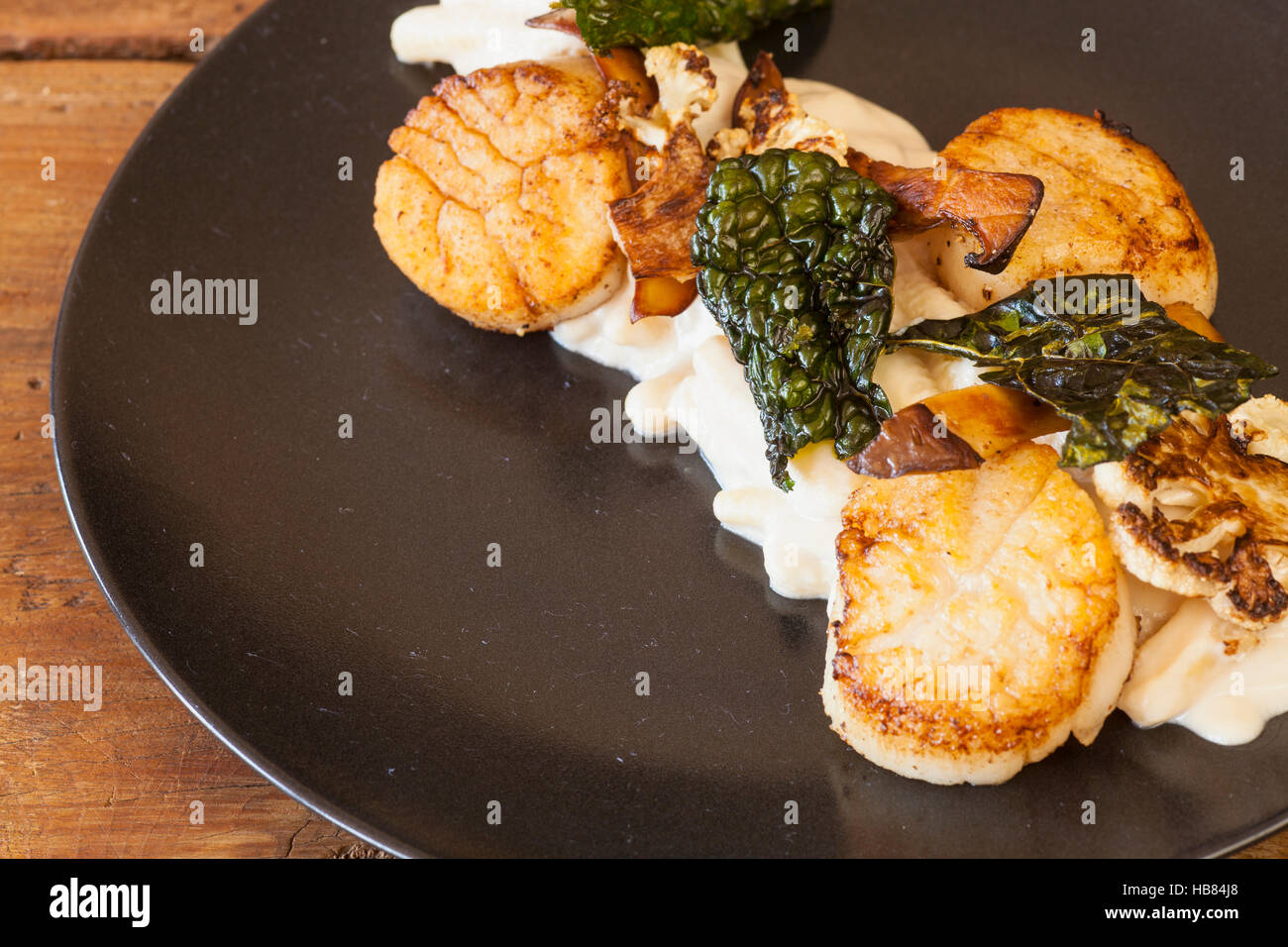 seared scallops with ricotta cavatelli, Pico Restaurant, Los Alamos ...