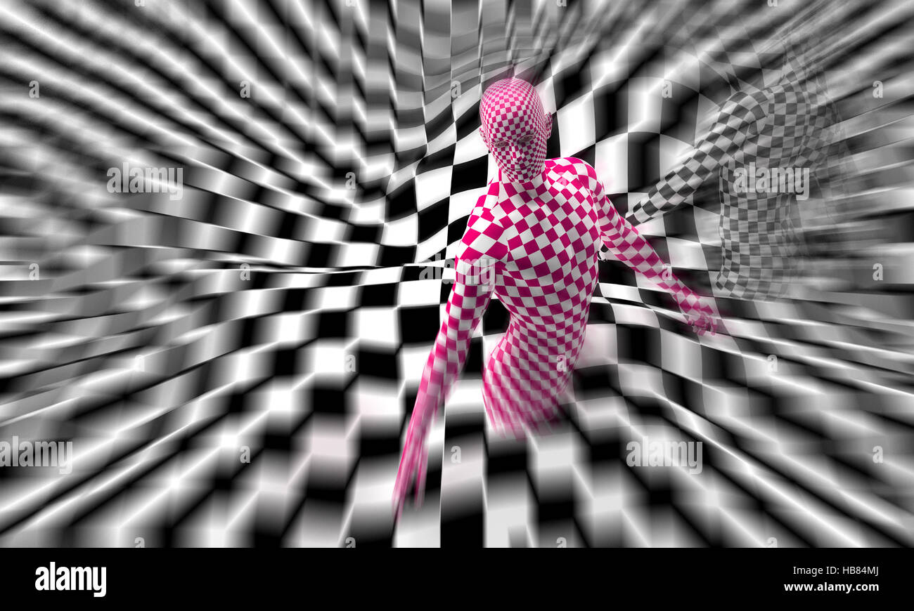 Checkered body hi-res stock photography and images - Alamy