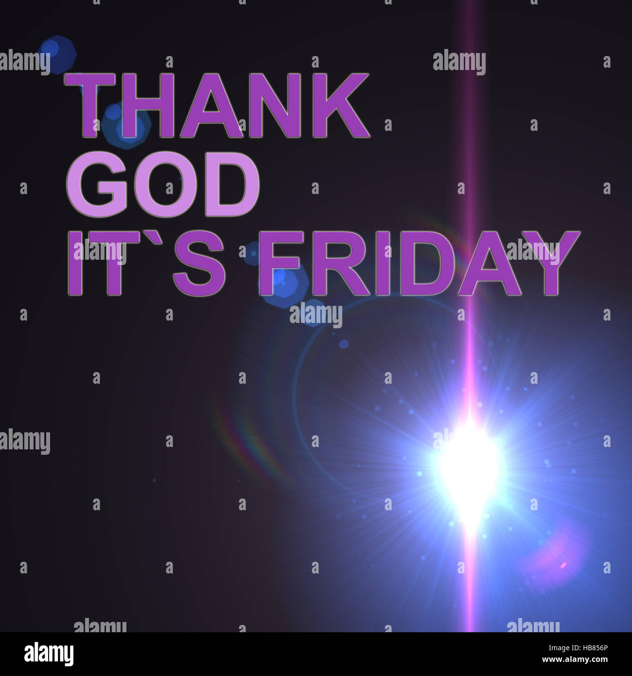 Thank god its friday hi-res stock photography and images - Alamy