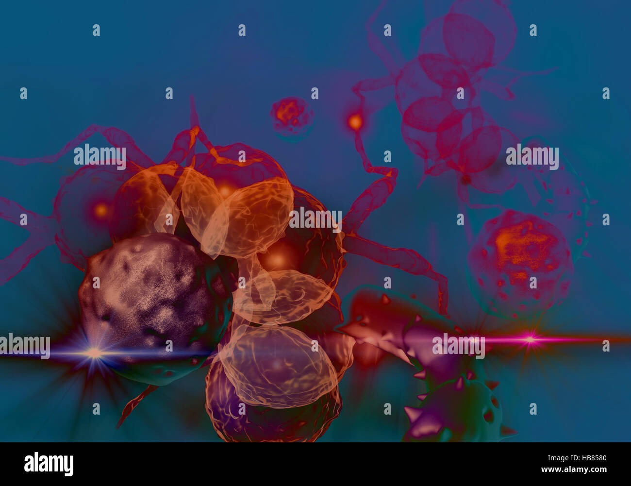 Skin Cancer Cell High Resolution Stock Photography and Images - Alamy