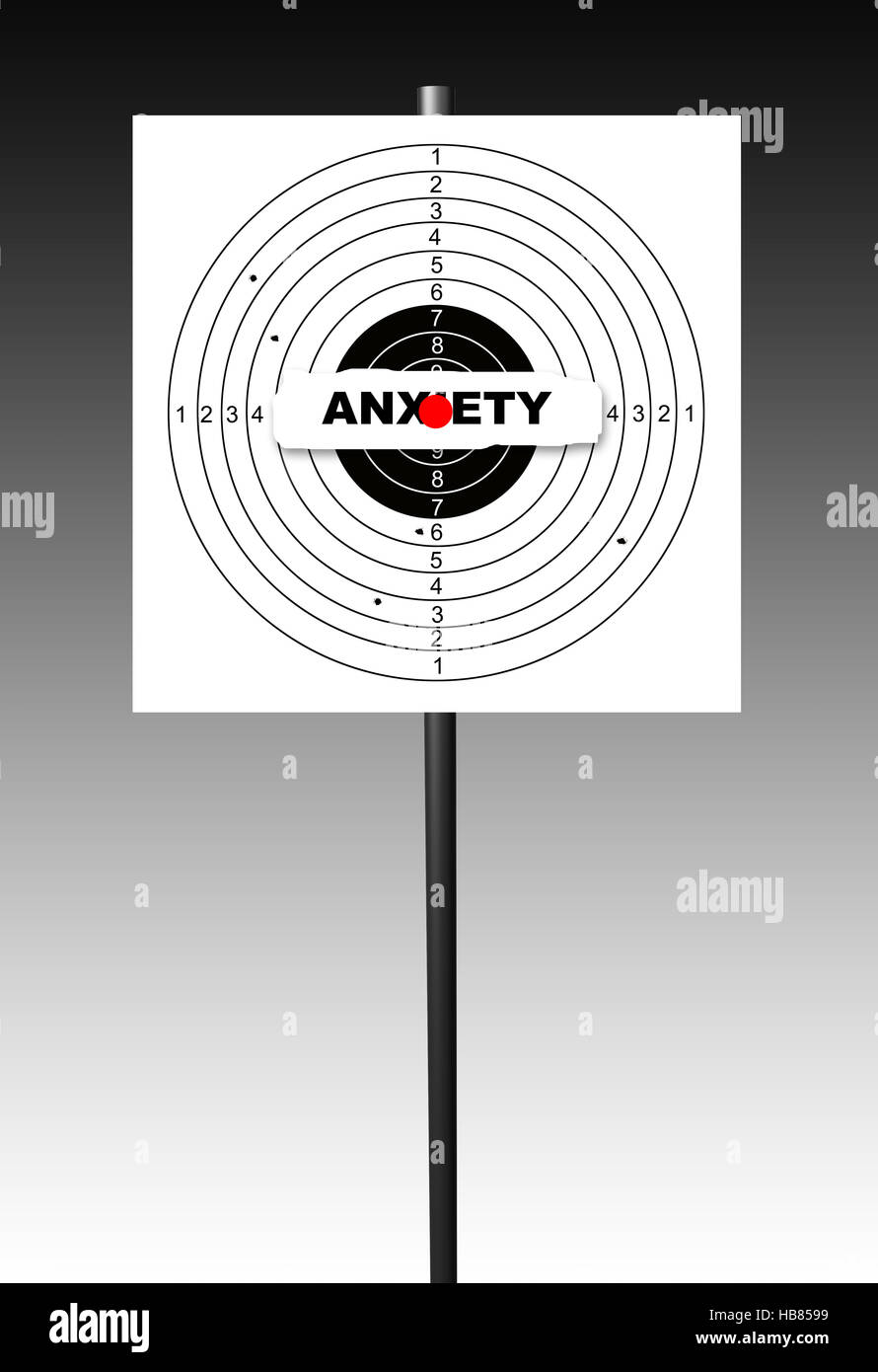 Hitting the target Stock Photo - Alamy