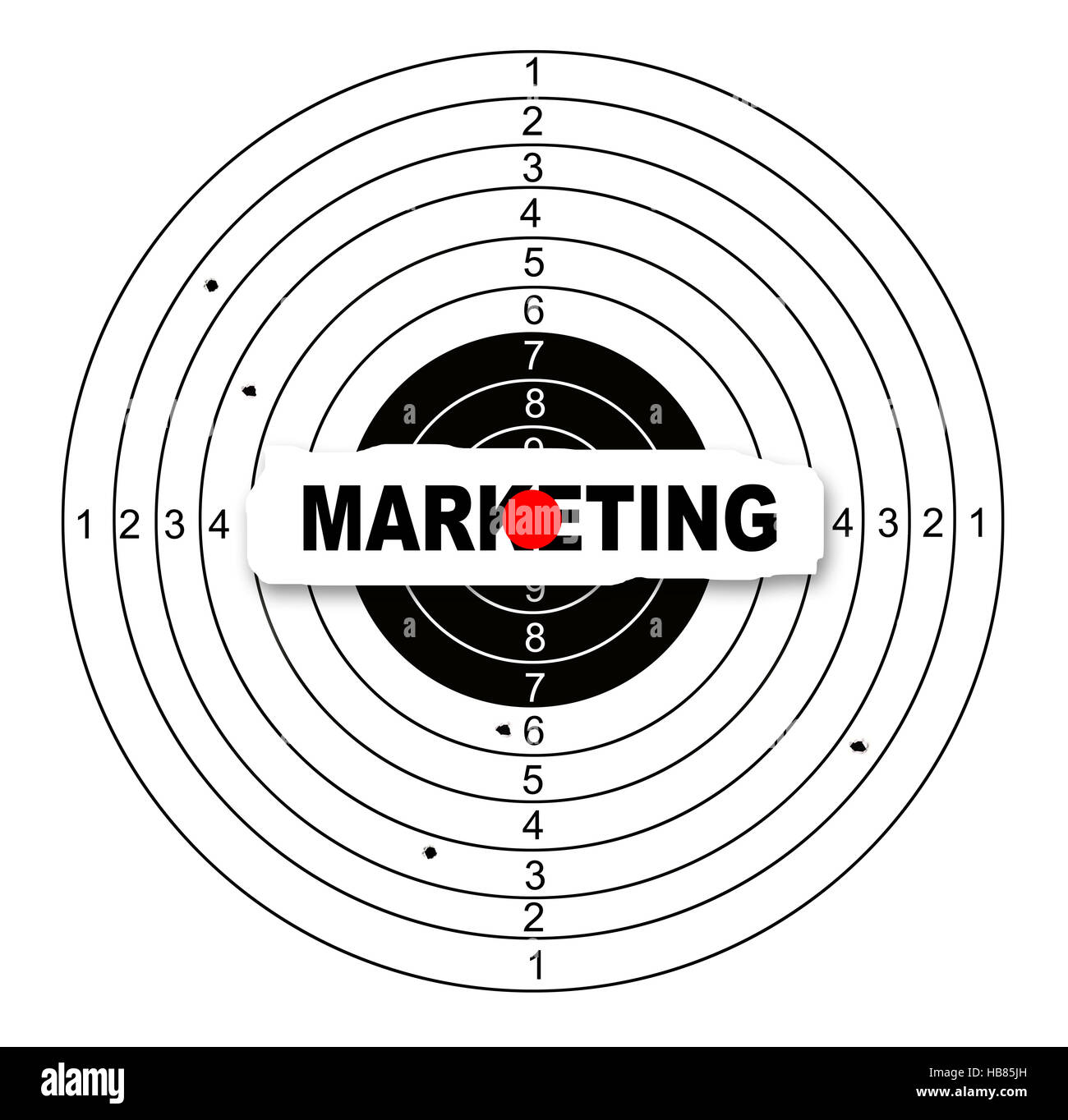 Target customer business marketing on Cut Out Stock Images & Pictures ...