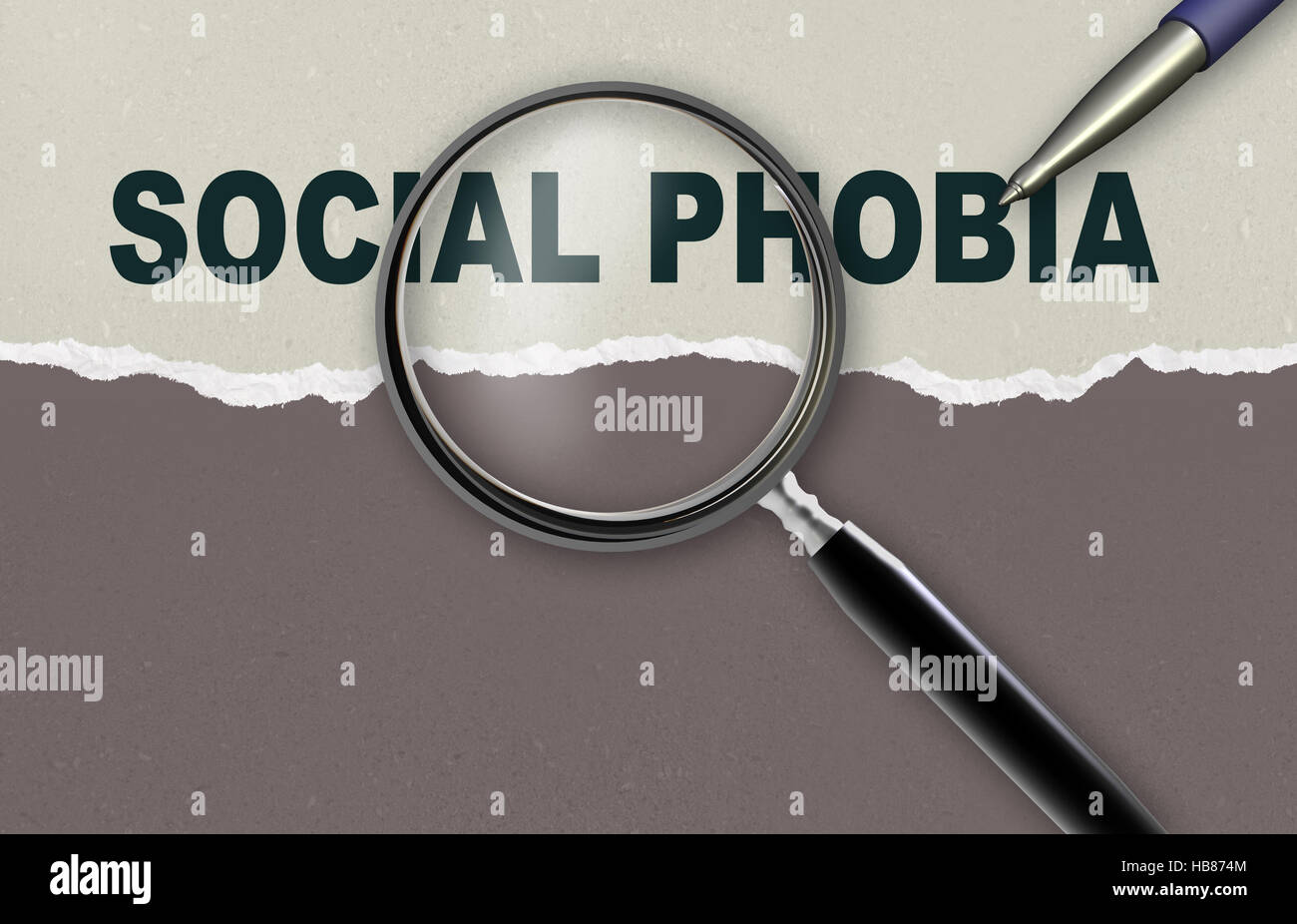 Social phobia hi-res stock photography and images - Alamy