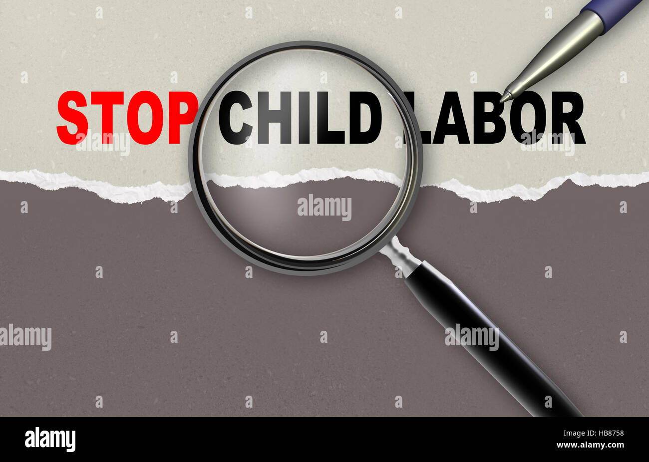 Stop child labor hi-res stock photography and images - Alamy