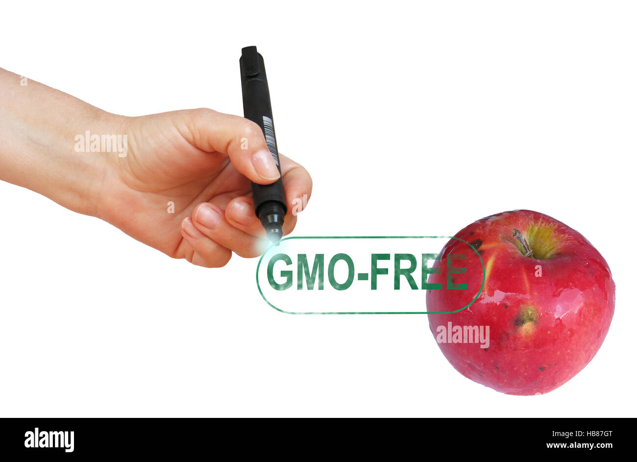 Gmo free sign hi-res stock photography and images - Alamy