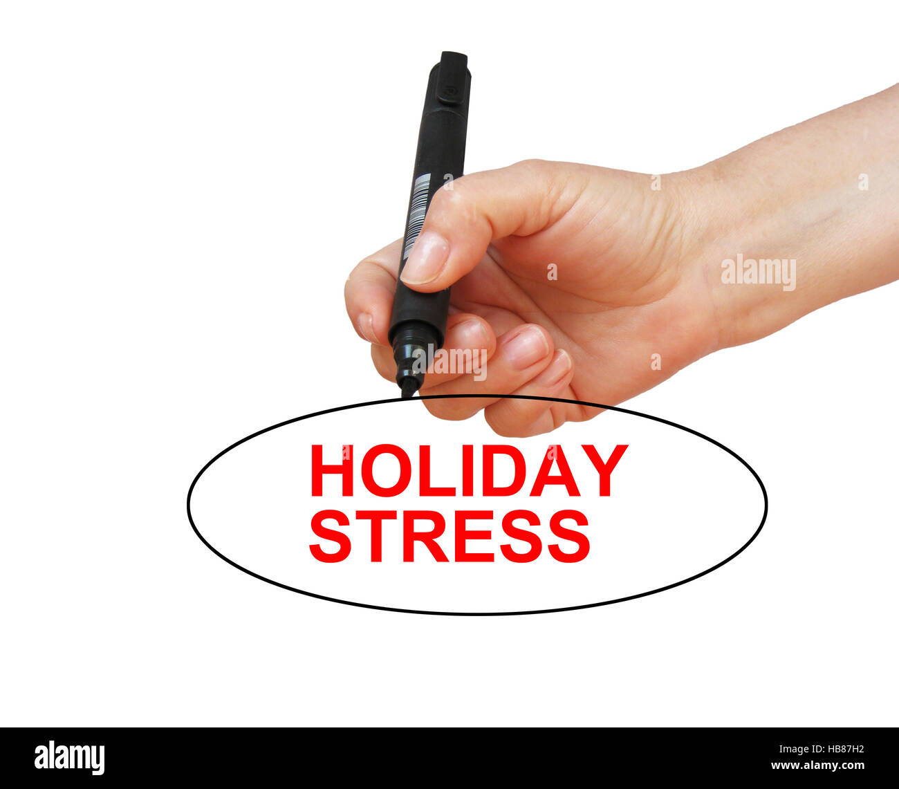 Holiday stress Cut Out Stock Images & Pictures - Alamy