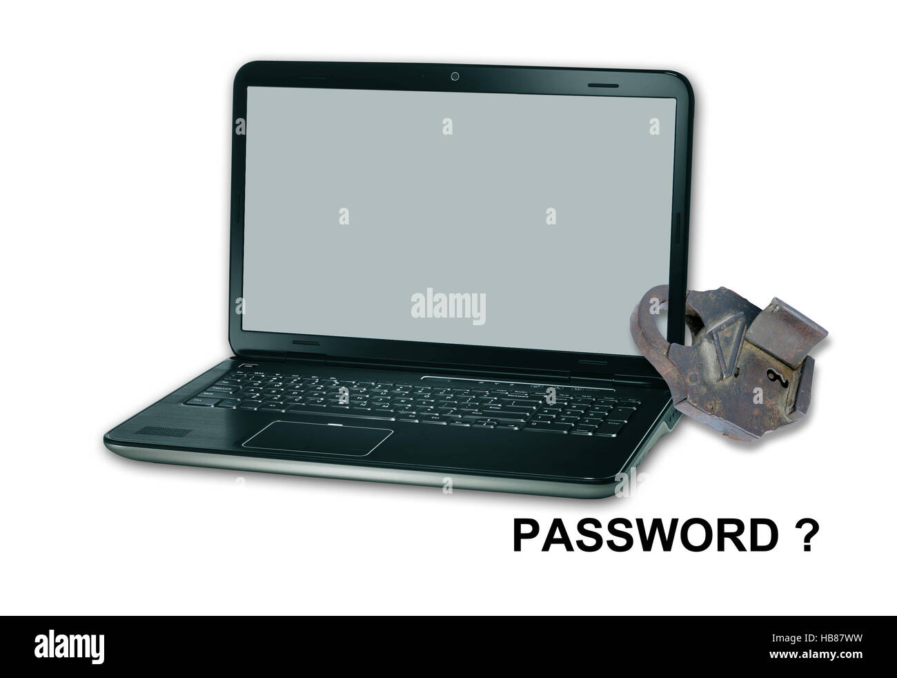 Computer locked hi-res stock photography and images - Alamy