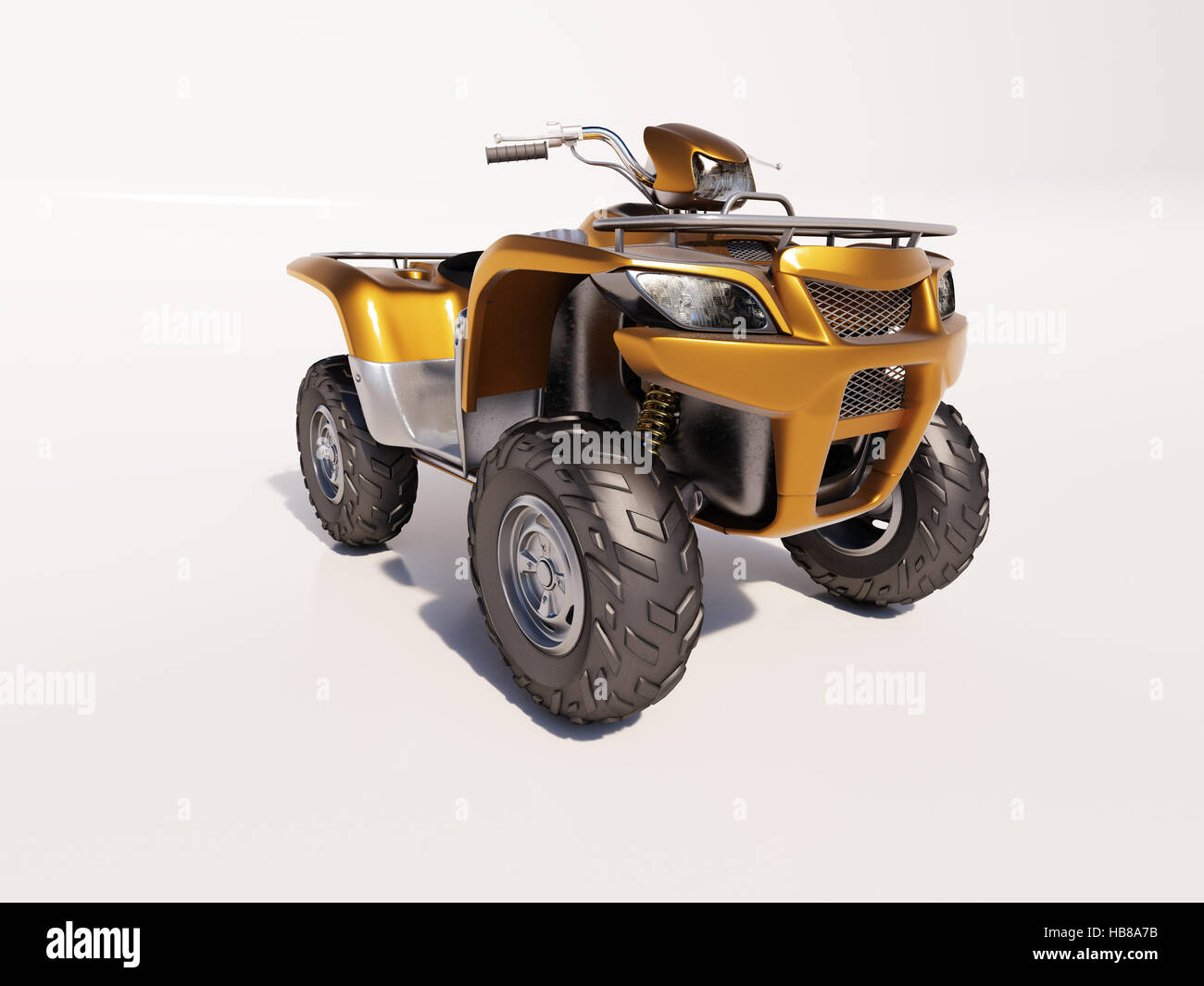ATV Quad Bike Stock Photo - Alamy
