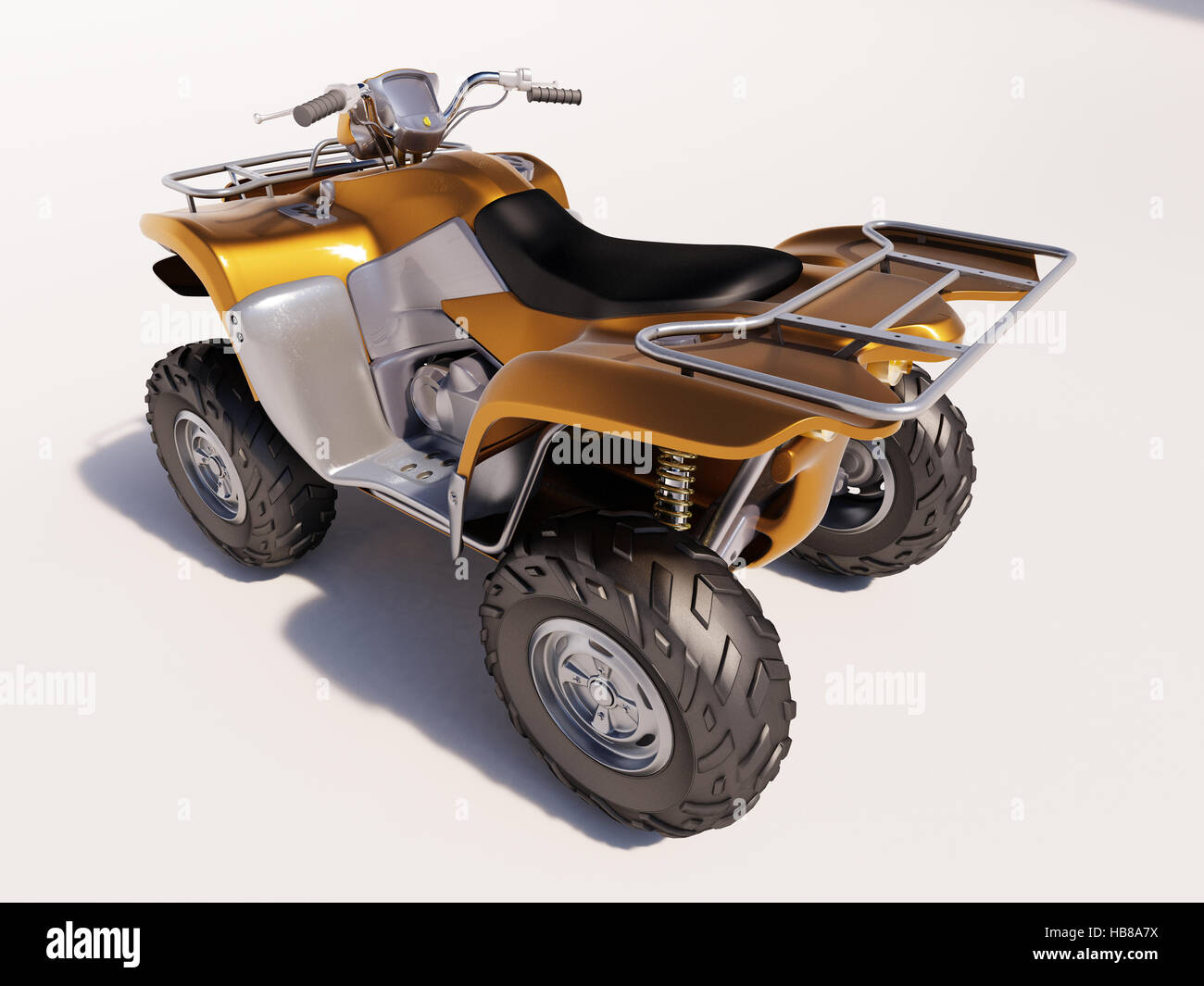 ATV Quad Bike Stock Photo - Alamy