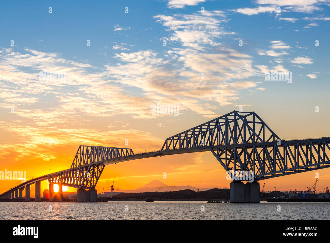 Tokyo Gate Bridge Stock Photo - Alamy