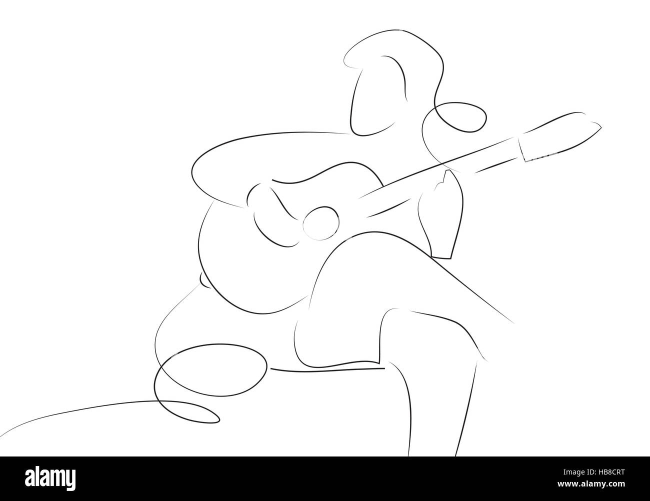 Playing quitar hi-res stock photography and images - Alamy