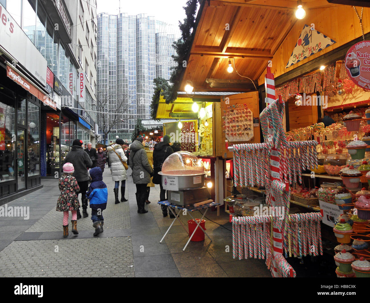 Advent in Zagreb,streets of the city,Croatia,Europe,1 Stock Photo - Alamy