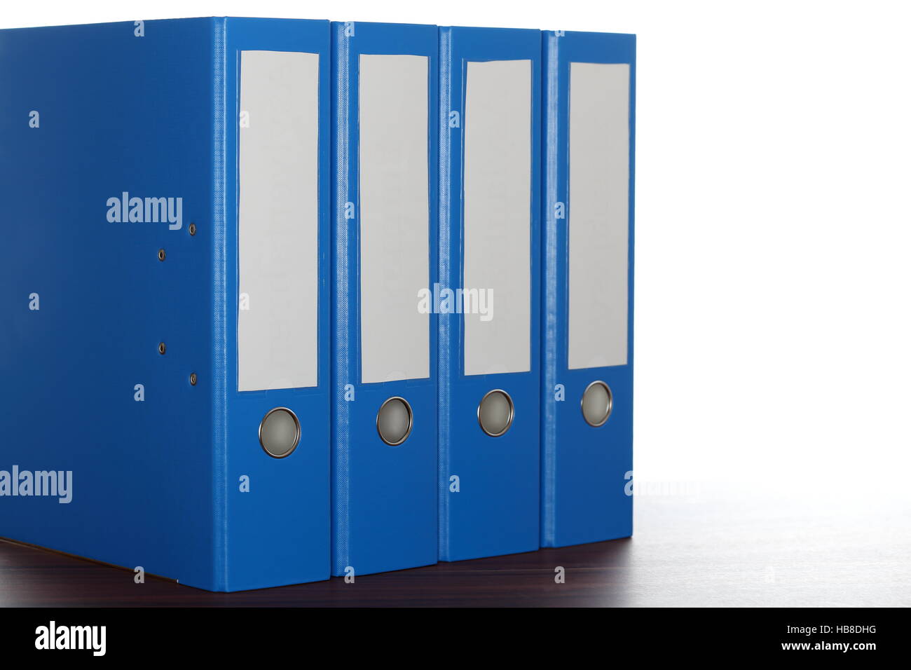 four file folders Stock Photo - Alamy