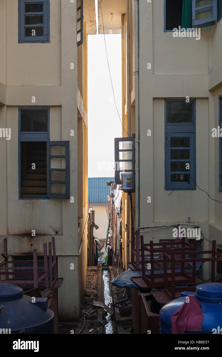Golden light from behind the windows hi-res stock photography and ...