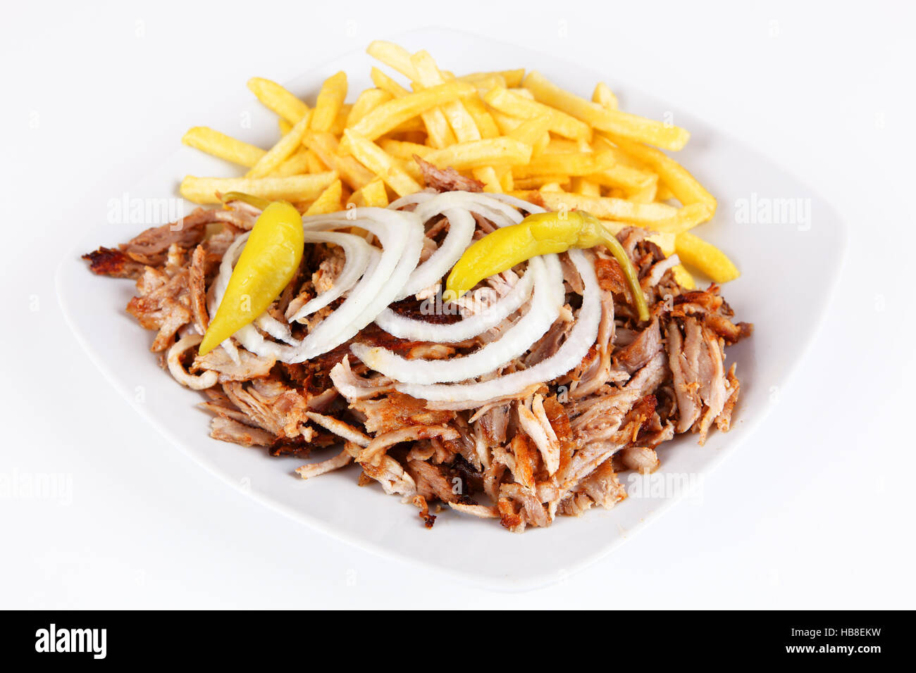 Gyrosfleisch hi-res stock photography and images - Alamy