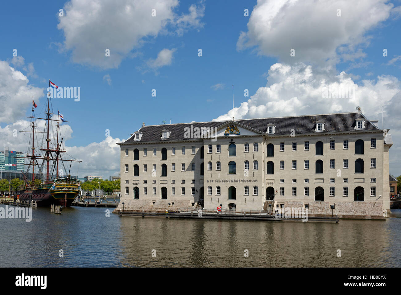The National Maritime Museum, Amsterdam, Holland, The Netherlands Stock ...