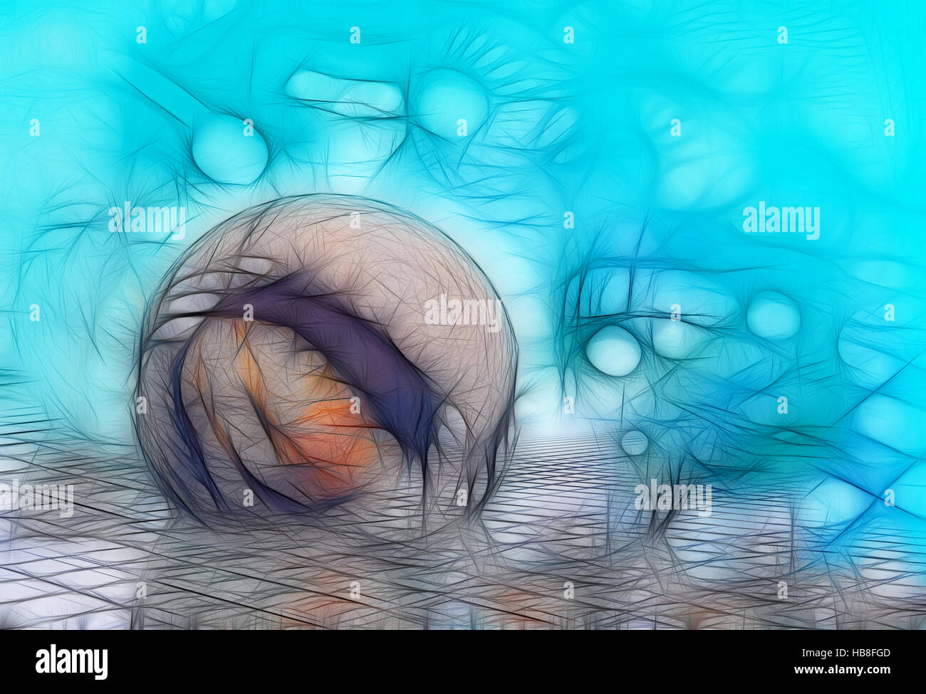 metal ball shatter Stock Photo - Alamy