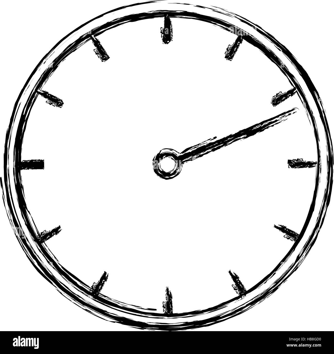 Clock icon. Time tool instrument and symbol heme. Isolated design ...