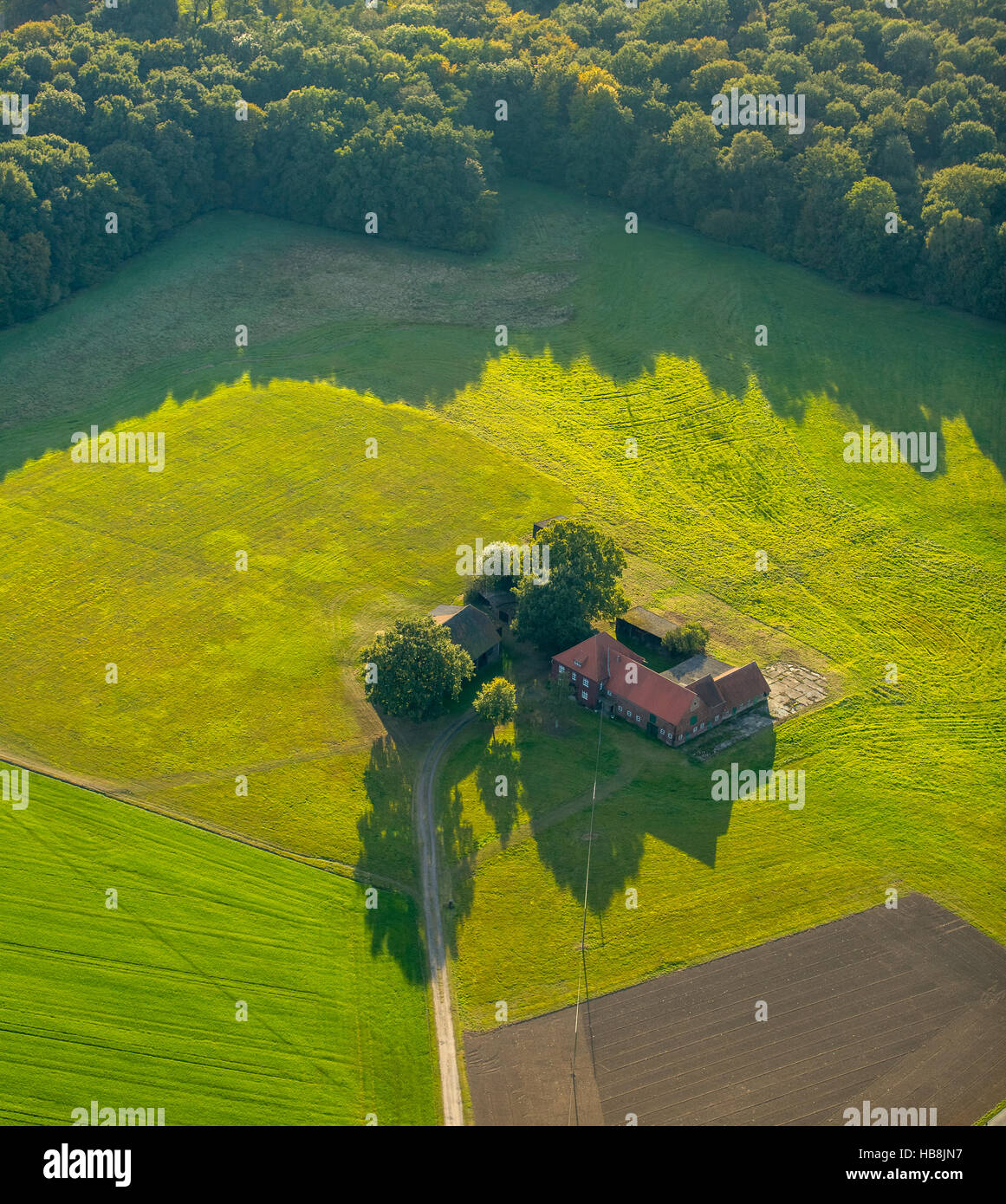 Aerial of farm hi-res stock photography and images - Alamy