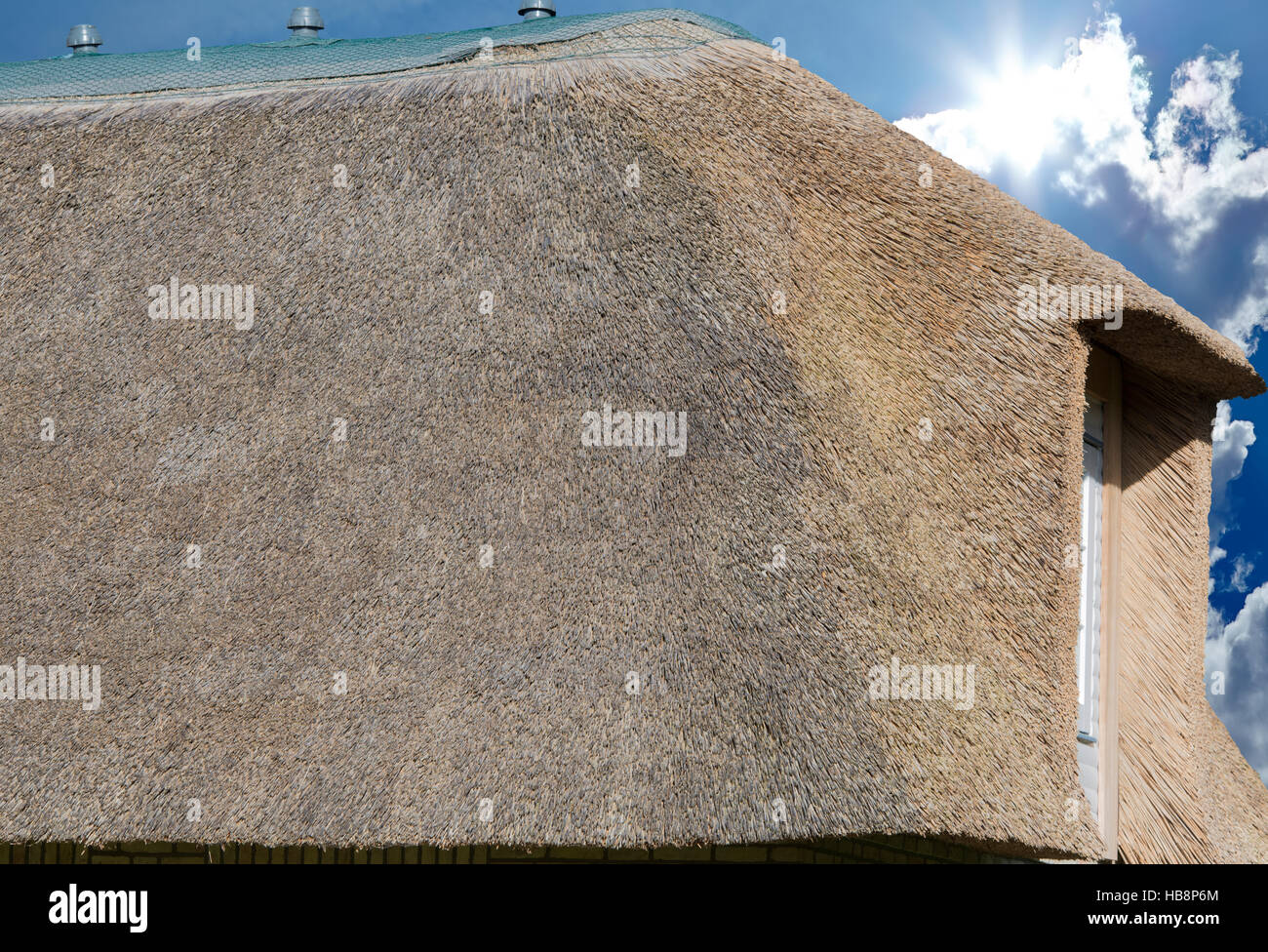 Reetdach riet hi-res stock photography and images - Alamy