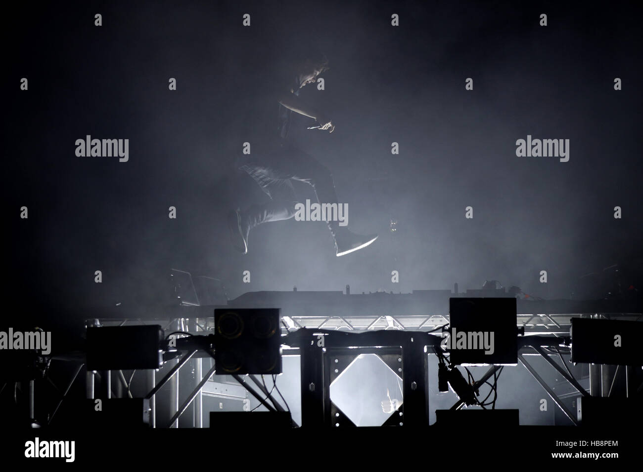 DJ Martin Garrix on stage at Capital's Jingle Bell Ball with Coca-Cola ...