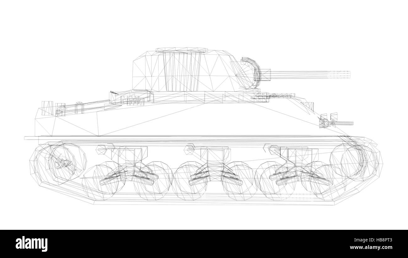 Combat tank Cut Out Stock Images & Pictures - Alamy