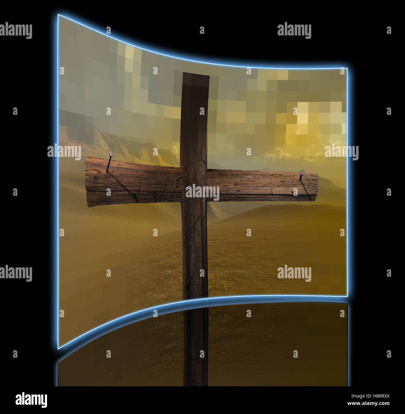 Thorn cross hi-res stock photography and images - Alamy