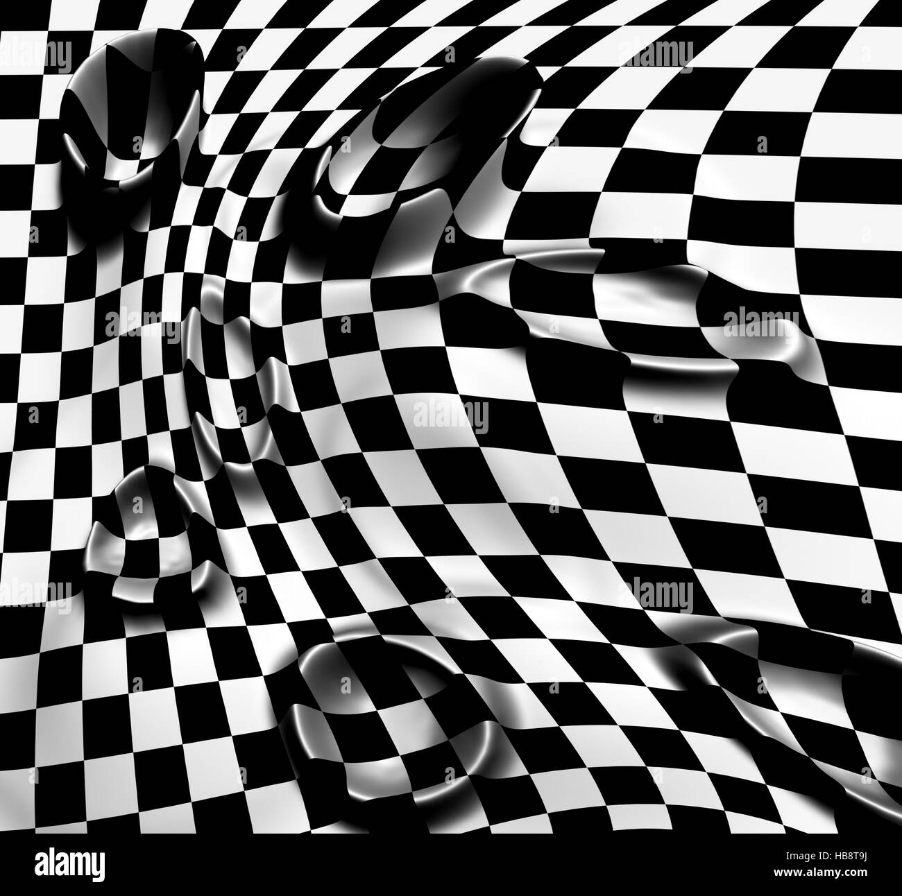 Checkered board Black and White Stock Photos & Images - Alamy