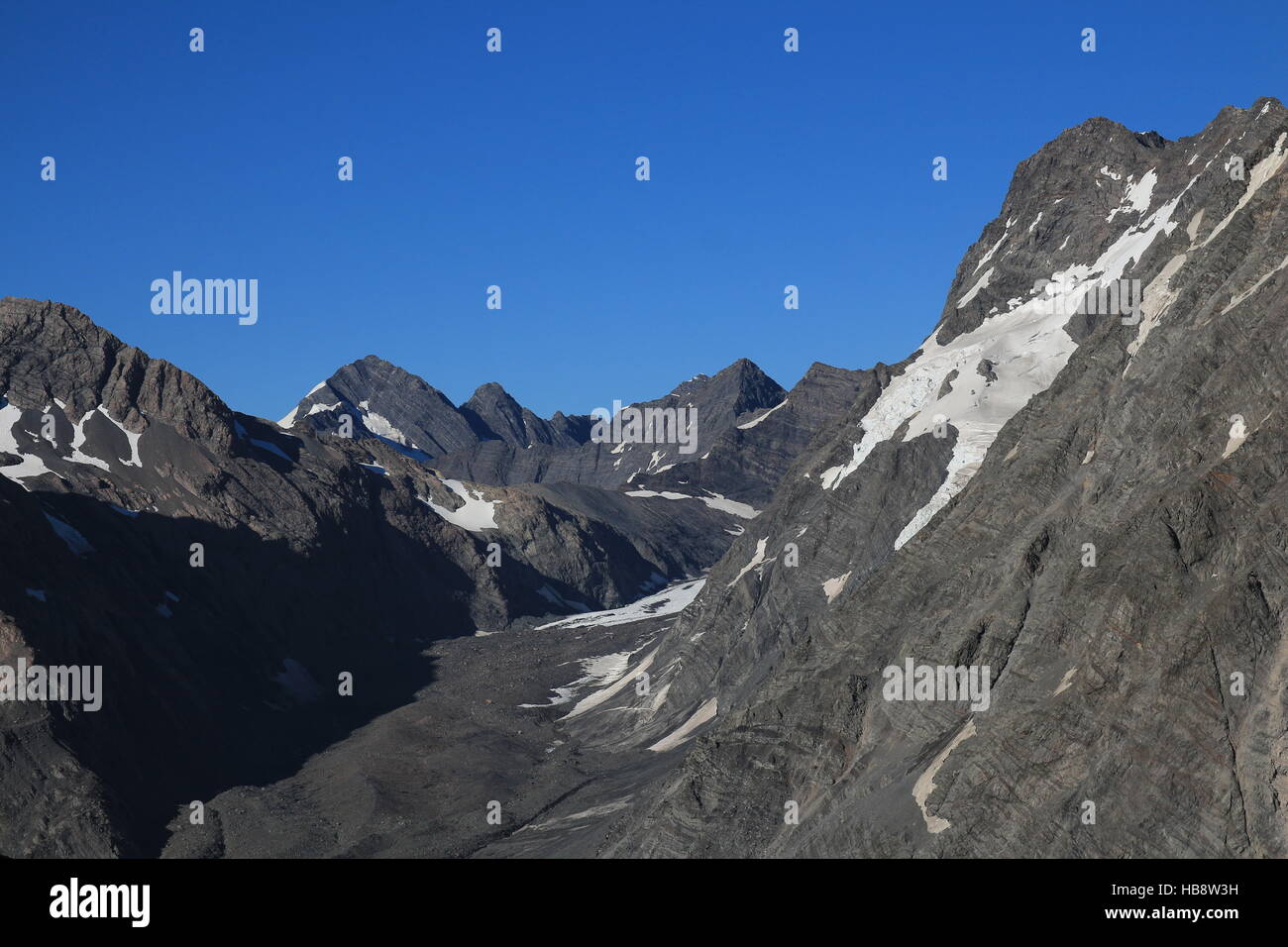 Summer scene in the Southern Alps Stock Photo - Alamy