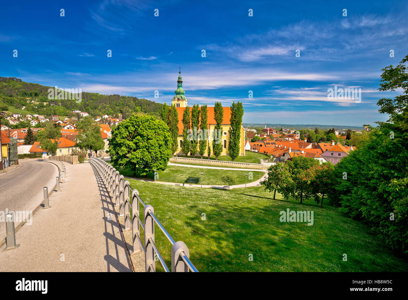 Beautiful town samobor hi-res stock photography and images - Alamy