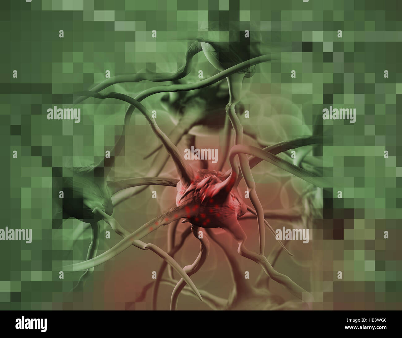 Pixelated painting hi-res stock photography and images - Alamy