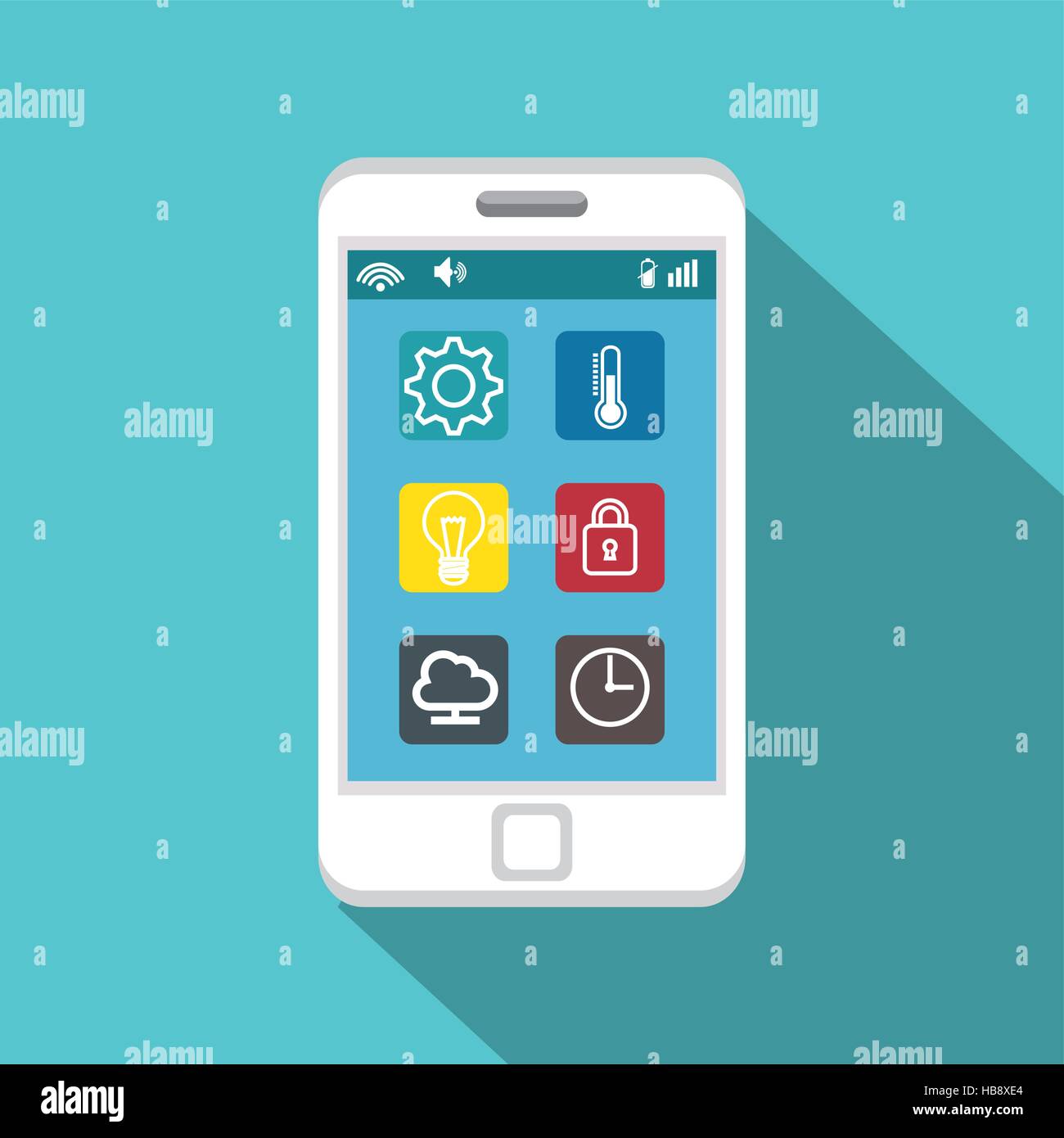 smart home technology icon vector illustration design Stock Vector ...