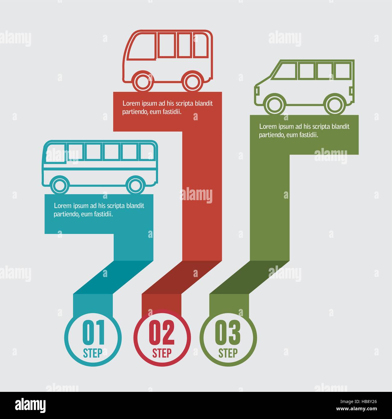 bus travel infographic icon vector illustration design Stock Vector ...