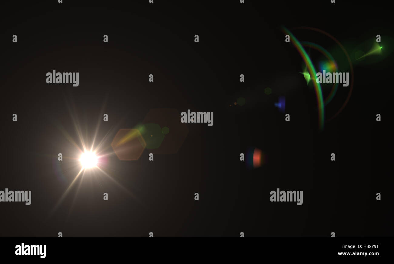 Bokeh particles flares hi-res stock photography and images - Alamy