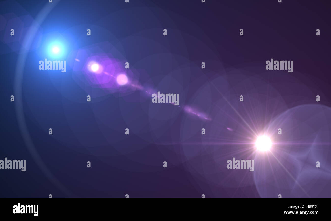 Colorful lens flares hi-res stock photography and images - Alamy