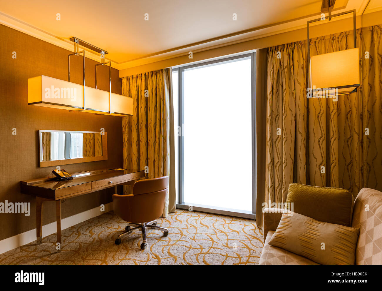 Bay window inside open hi-res stock photography and images - Alamy