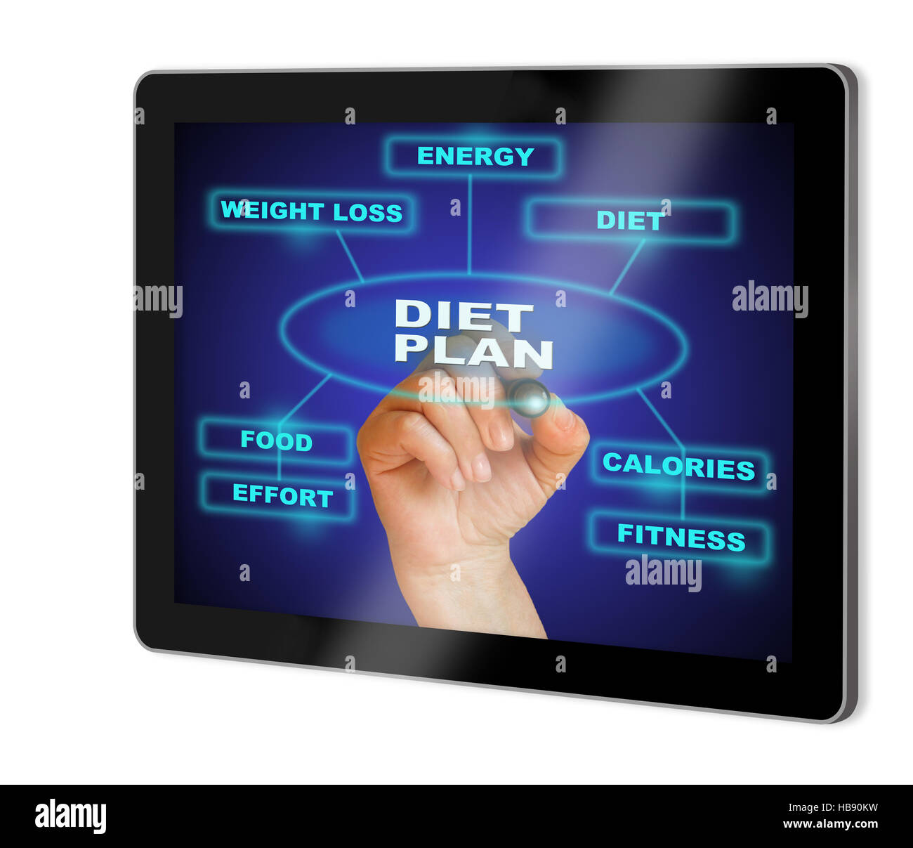 Diet plan write hi-res stock photography and images - Alamy