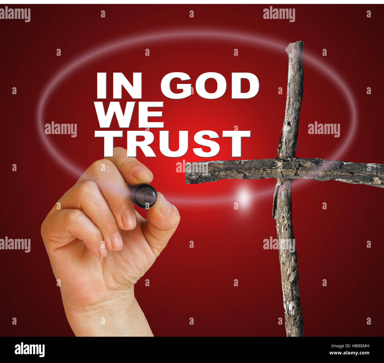 IN GOD WE TRUST Stock Photo - Alamy