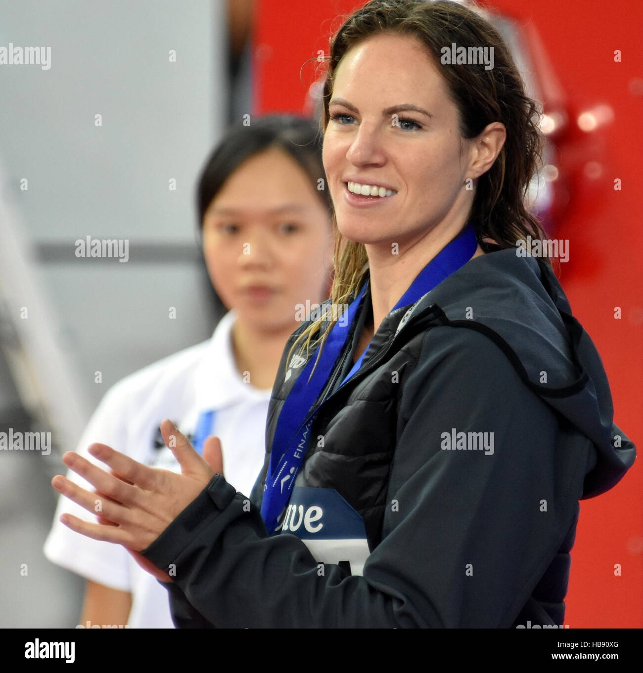 Hong Kong, China - Oct 29, 2016. Competitive swimmer SEEBOHM Emily (AUS ...